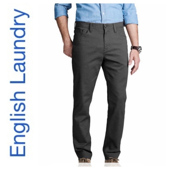 English Laundry | Pants | Nwt Mens English Laundry Slim Straight Leg ...
